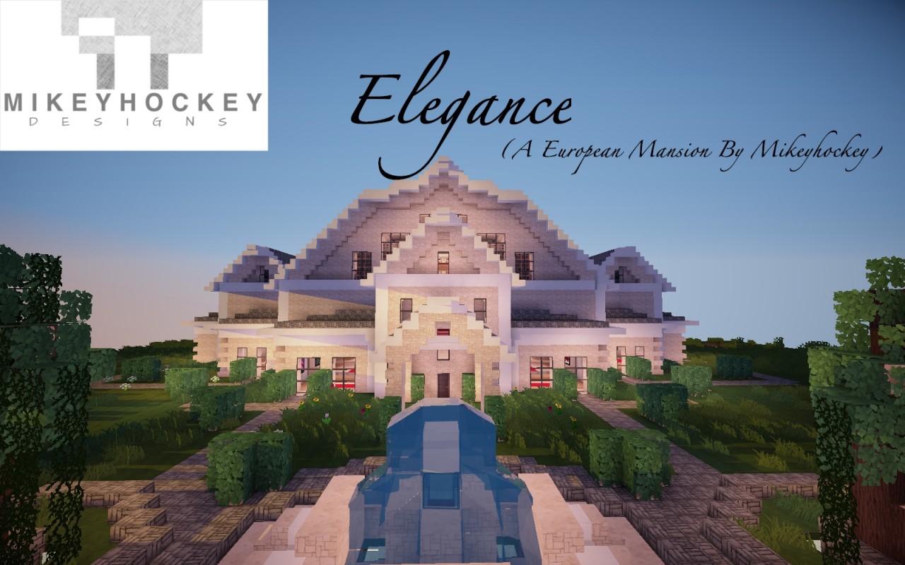 Elegance | Traditional European Mansion | Minecraft Map