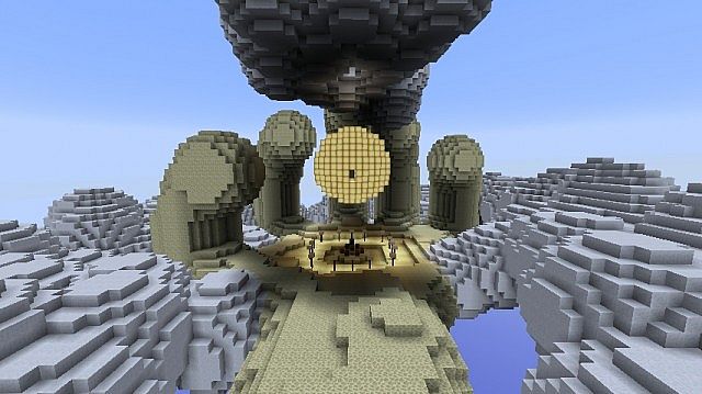 Survival Games Arena: God's Hand Minecraft Map