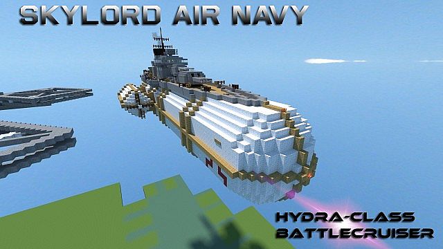 Hydra-Class Battlecruiser Minecraft Map