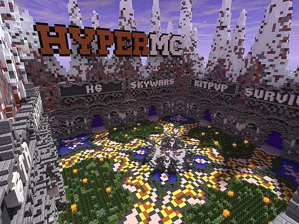 HyperMC Hub (Commission) Minecraft Map