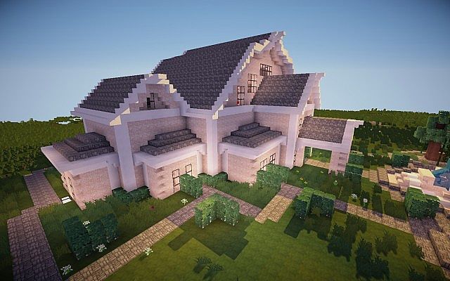Elegance | Traditional European Mansion | Minecraft Map