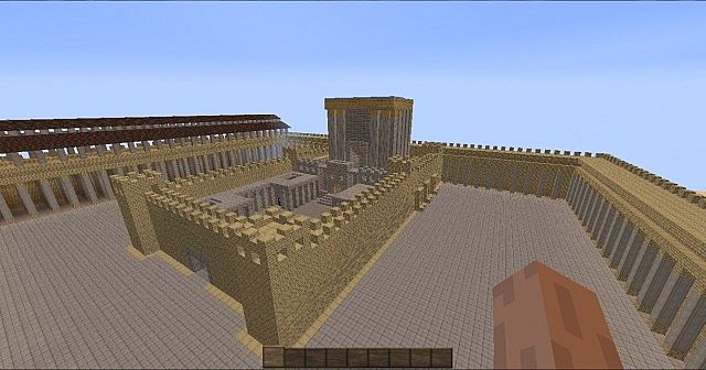Jerusalem Second Temple/Herod's Temple Minecraft Map
