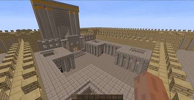 Jerusalem Second Temple/Herod's Temple Minecraft Map