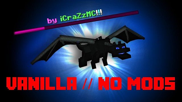 Ender Dragon Announcer in Vanilla Minecraft Minecraft Map