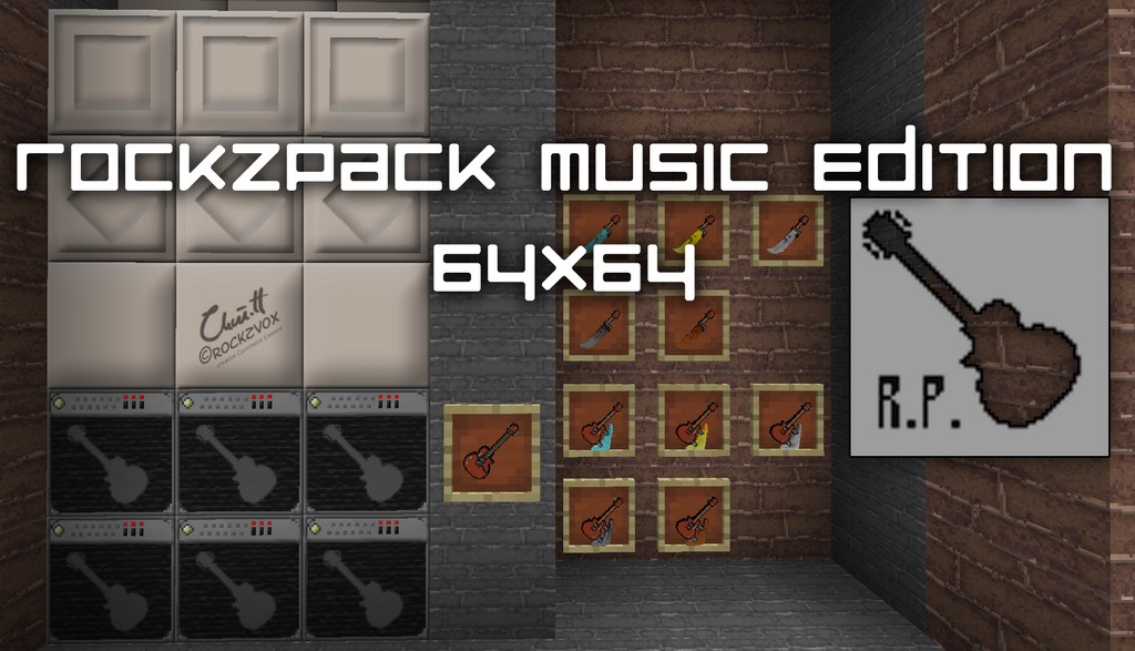 Guitarweapons & More - RockzPack Music Edition 64x64 - Work In Progress ...