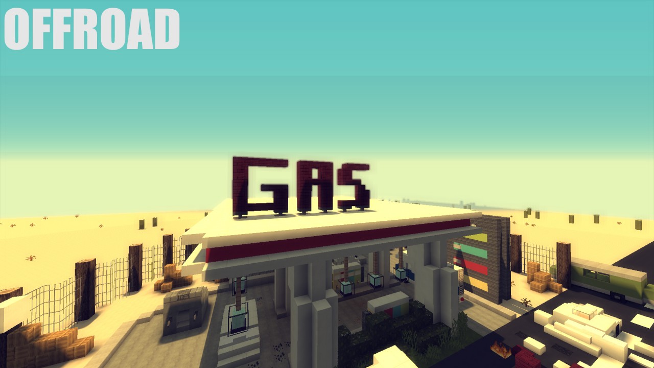 CoD style PvP map #1 - Offroad Minecraft Map