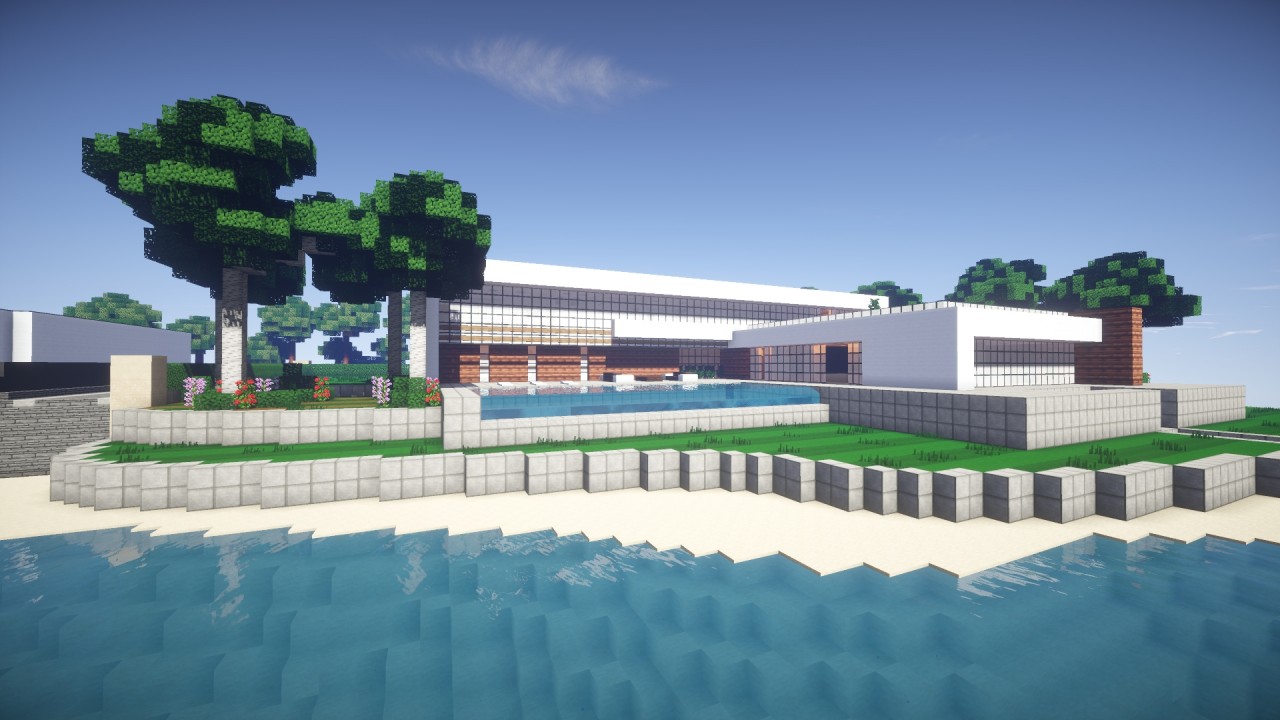 "Coral Residence" | Contemporary House | WoK Minecraft Map