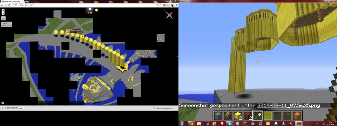 Asgard - Home of the Gods [Thor-Movie] Minecraft Map