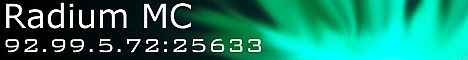 RadiumMC Minecraft Server