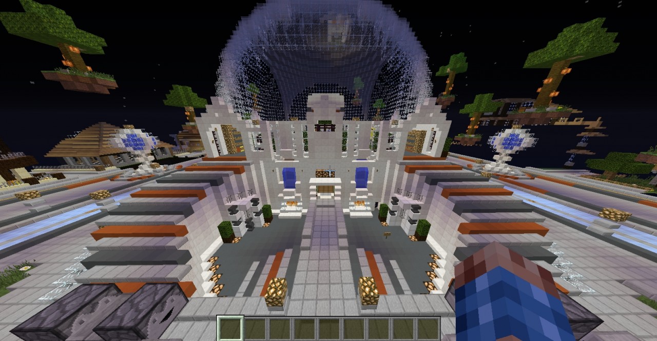 Futuristic spawn by mirelad1sco Minecraft Map