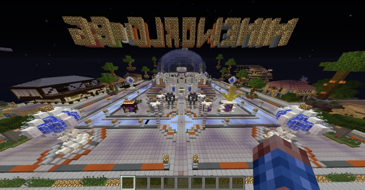 Futuristic spawn by mirelad1sco Minecraft Map