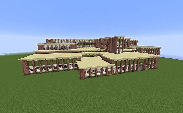 School Building C Minecraft Map