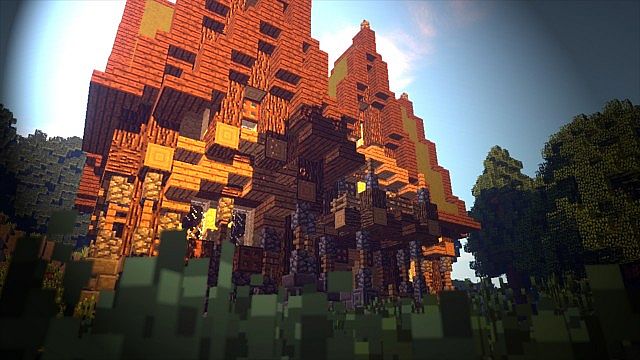 Minecraft Timelapse 1# Hunters House | First test Timelapse Minecraft Map