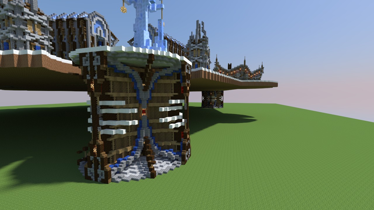 Server spawn Minecraft Map