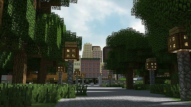 Guntana || A realistic city Minecraft Map