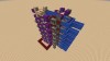 Infinity button combination lock with automatic reset Minecraft Map