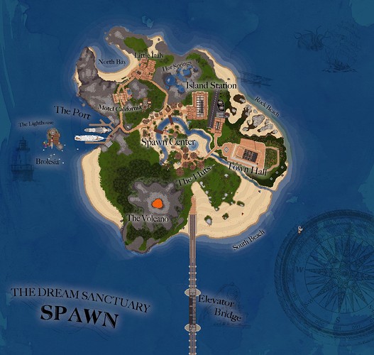 TheDreamSanctuary's Spawn Island Minecraft Map