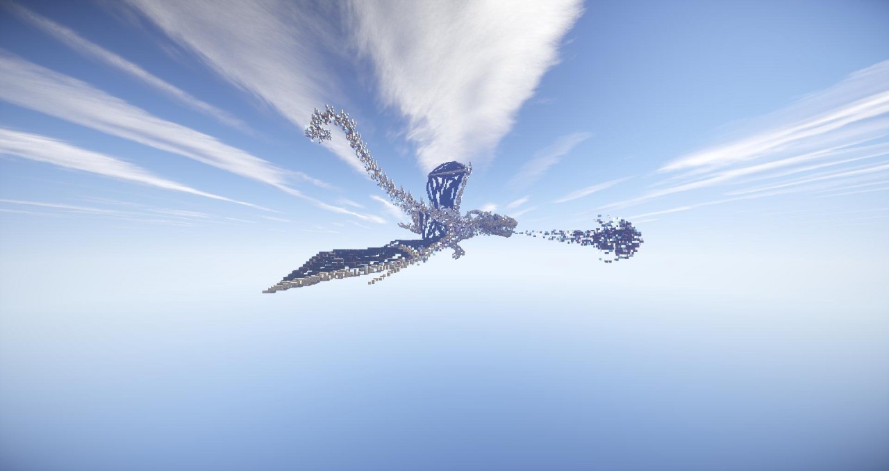 Ichi's Frost wyrm Minecraft Map