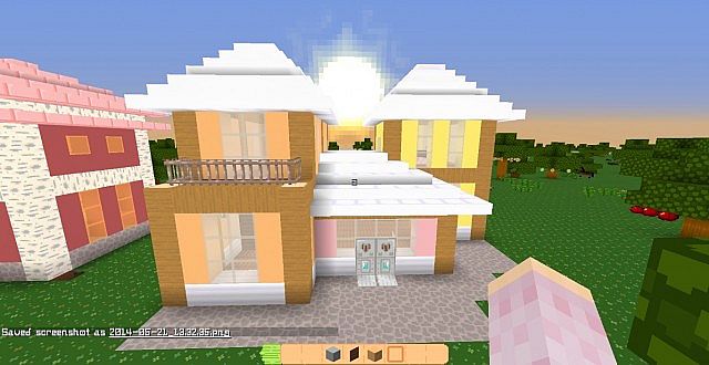 Pastel House 1 Minecraft Map