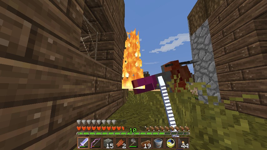 Damage Screenshots Minecraft Mod