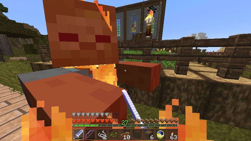 Damage Screenshots Minecraft Mod