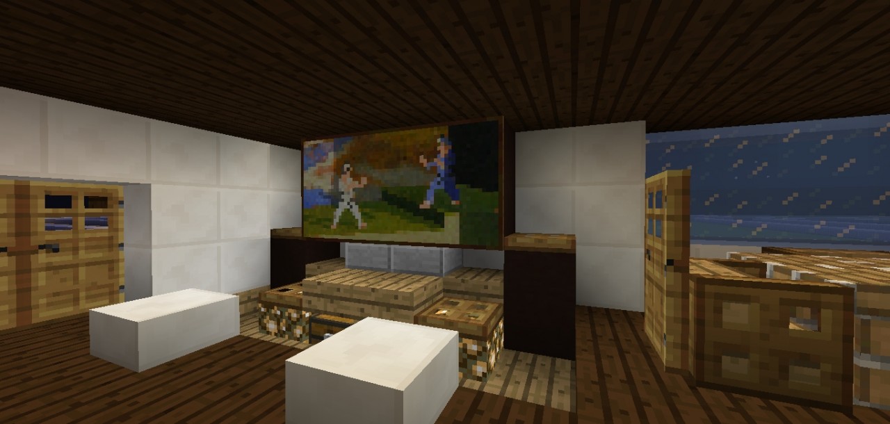 Modern House Minecraft Map