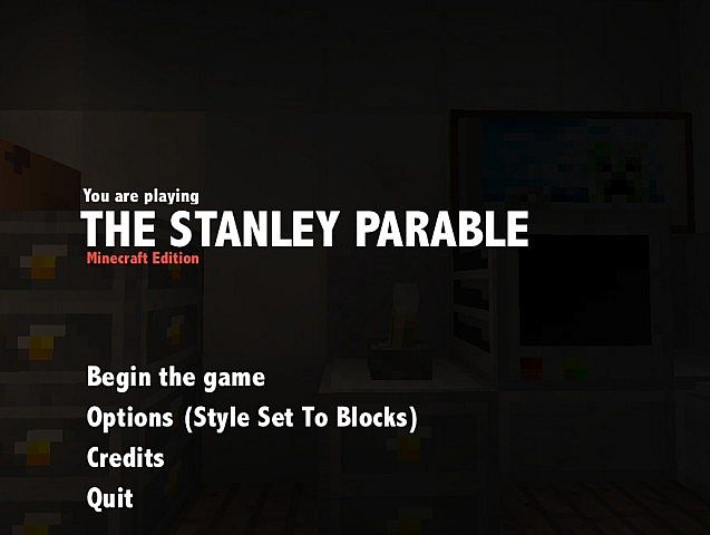 The Stanley Parable Minecraft Edition Minecraft Map