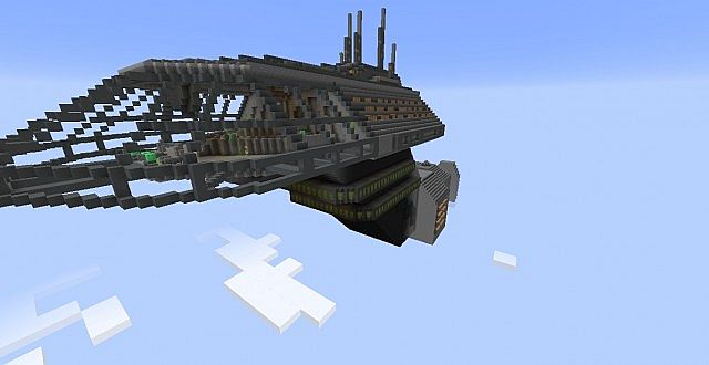 Star Wars Banking Clan Frigate Scale 1:1 Minecraft Map