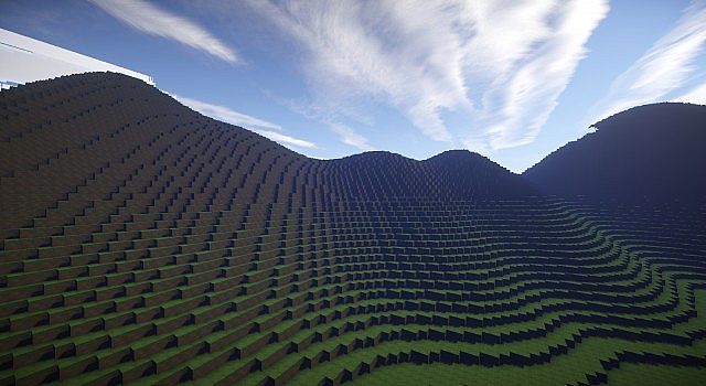 Mountains With Deserts Minecraft Map