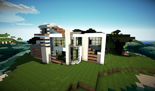 Light - A mid-century modern home Minecraft Map