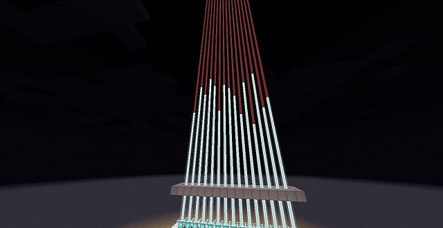 Laser Show in Minecraft Minecraft Map