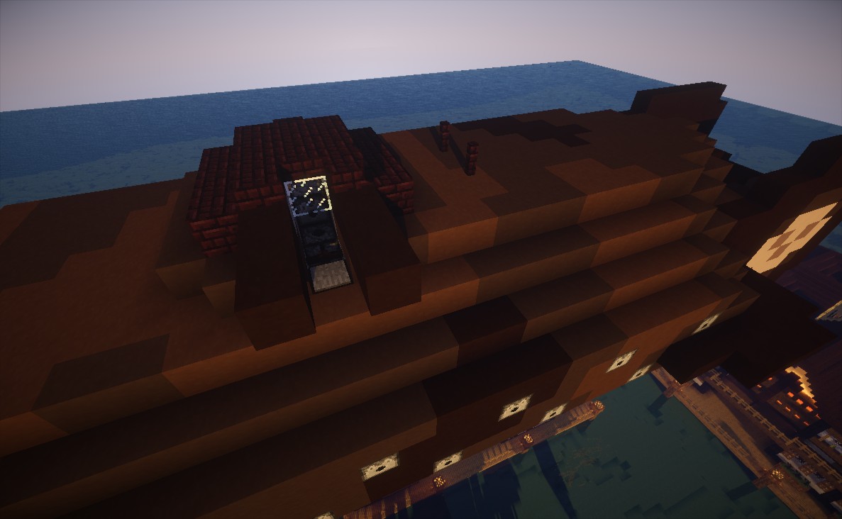 Working Air Warship and Fighters - Trident Submersible Fighter Tender ...