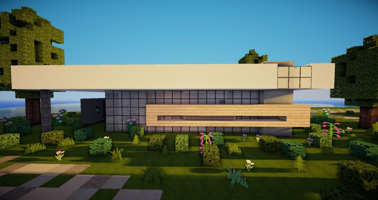 Small Minimalistic House | Collab. Minecraft Map