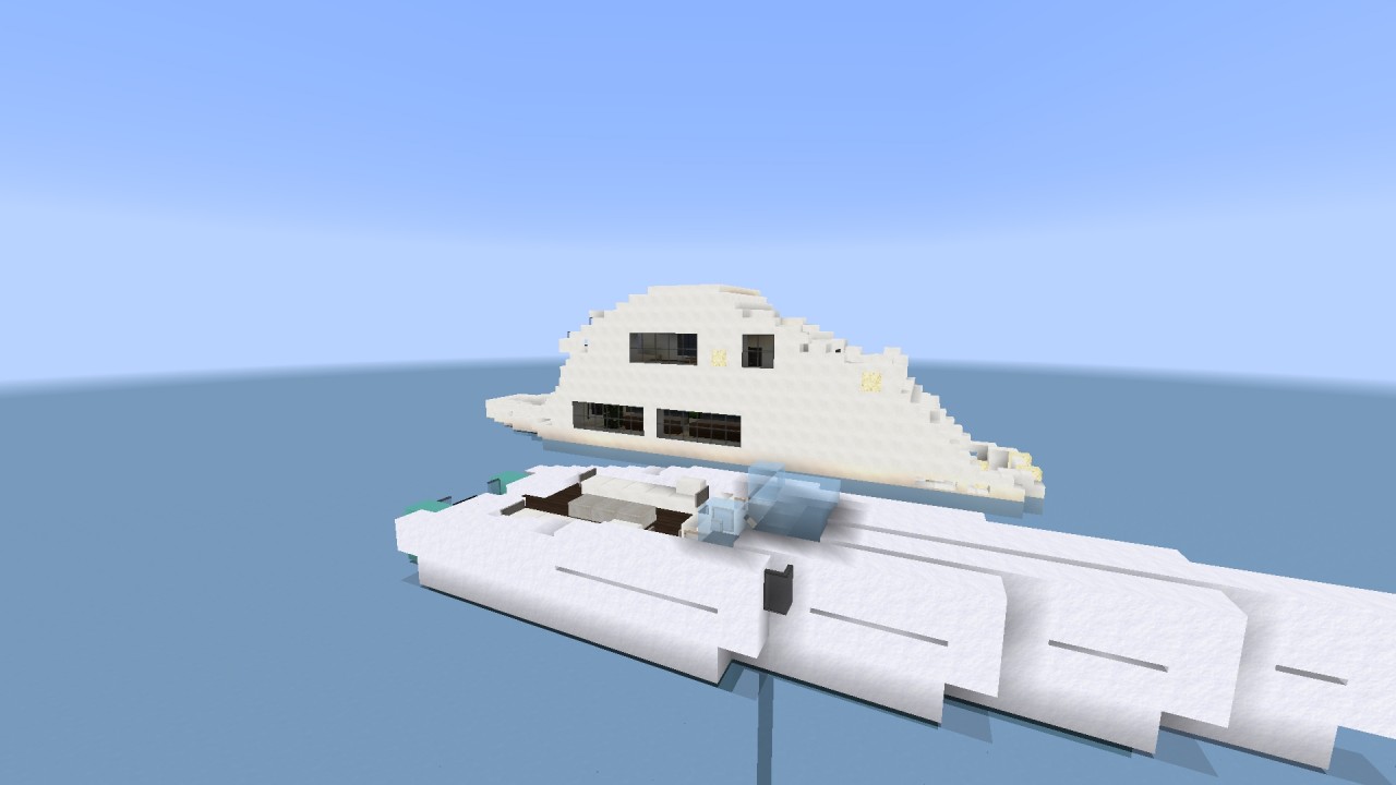 Modern ship Minecraft Map