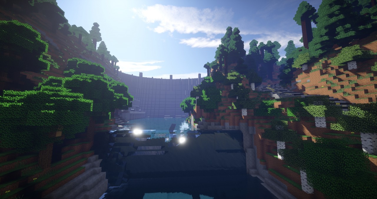Red Mill Dam Minecraft Map
