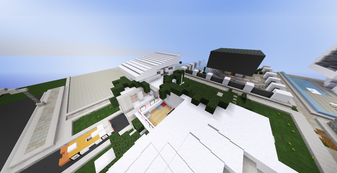 Le old modern house | Cubed Creative Minecraft Map