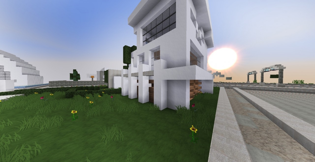 Le old modern house | Cubed Creative Minecraft Map
