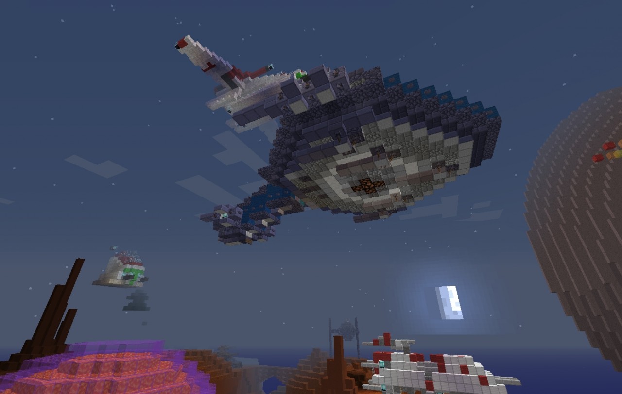 Droid Gunship Minecraft Map