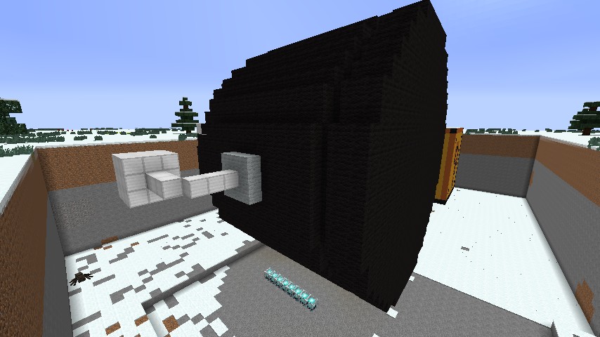 Giant Bullet Bill 3D Minecraft Map