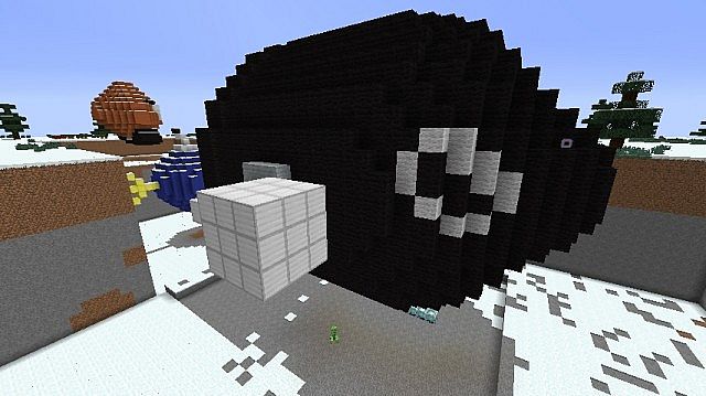 Giant Bullet Bill 3D Minecraft Map