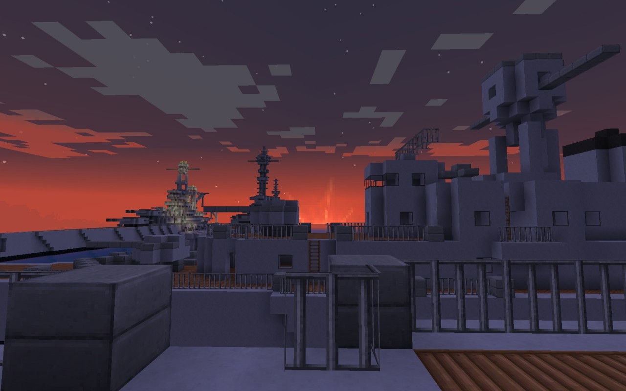 Royal Navy Naval Harbor Minecraft Map