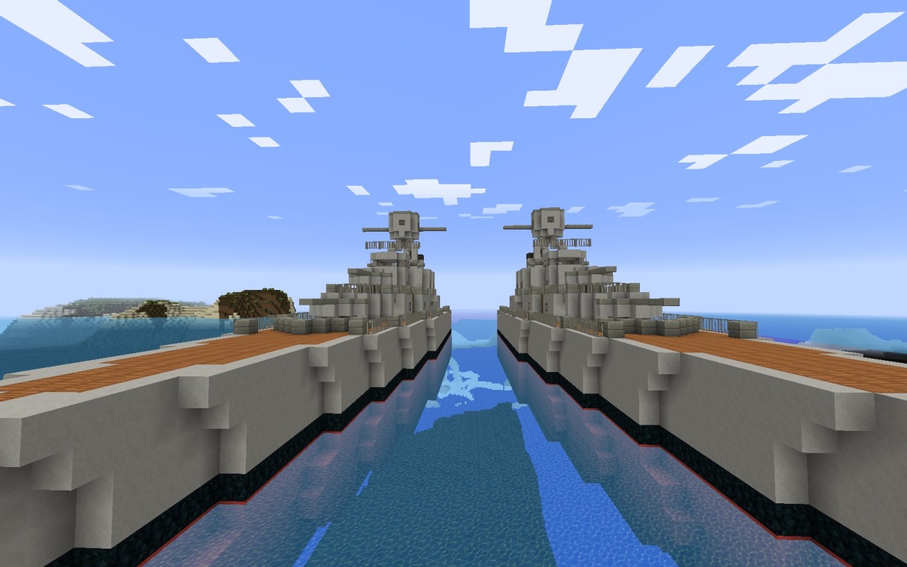 Royal Navy Naval Harbor Minecraft Map