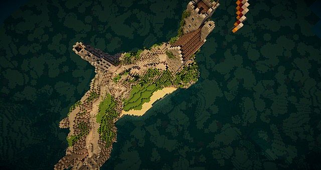 Aldenvale Isle - Medieval World Project Minecraft Map