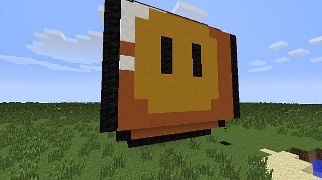 Giant Money Block 3D Minecraft Map