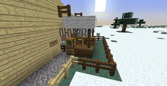 Azure Bluet Village Cancled Minecraft Map