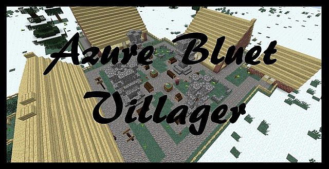 Azure Bluet Village Cancled Minecraft Map