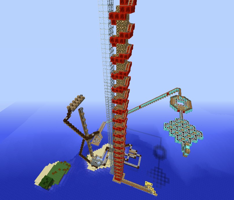 Ultimate Redstone Creation Minecraft Map