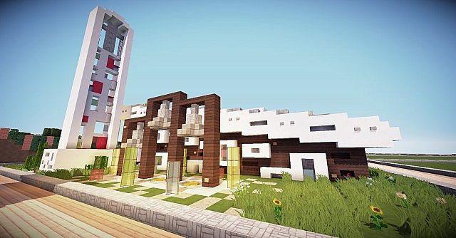 Modern Church Minecraft Map
