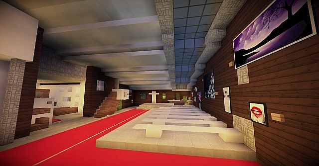 Modern Church Minecraft Map