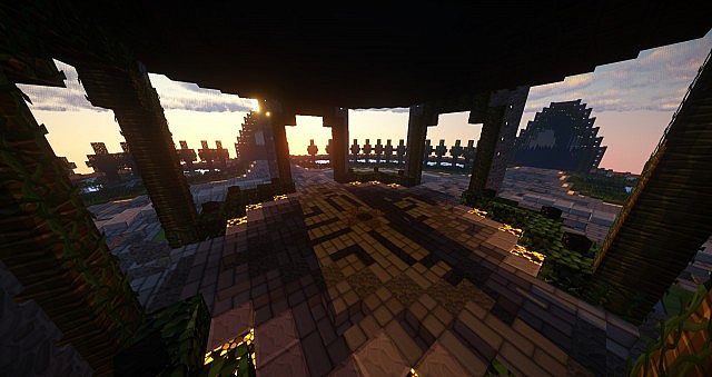 Hub Spawn | Random circle vol. 2 | 4 Portals Minecraft Map